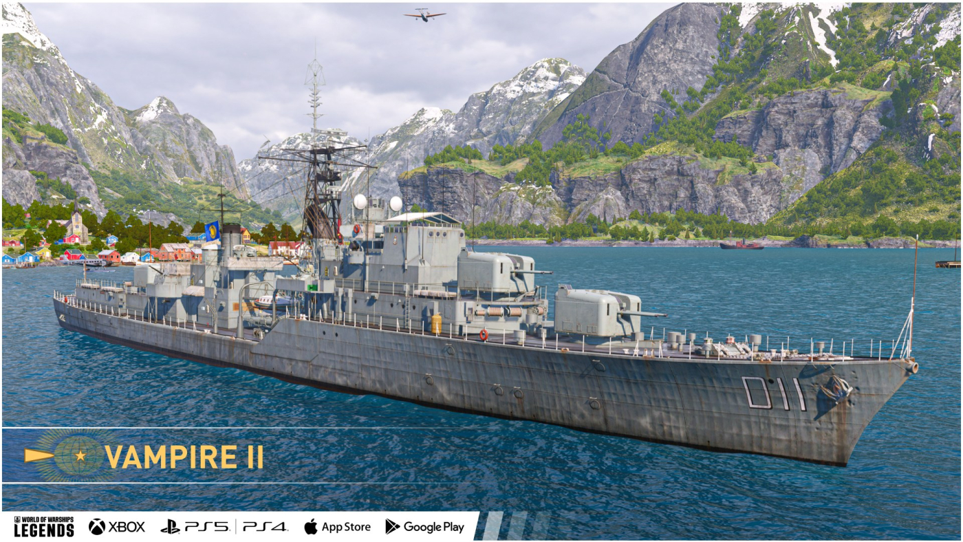 WoWS: Legends—Become a naval legend