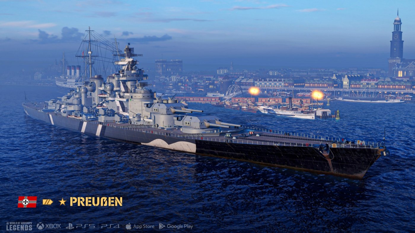 WoWS: Legends—Become a naval legend