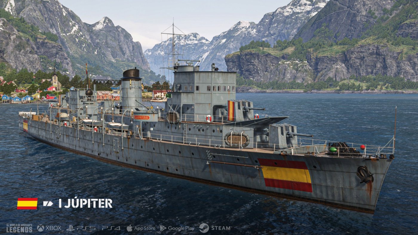 WoWS: Legends—Become a naval legend